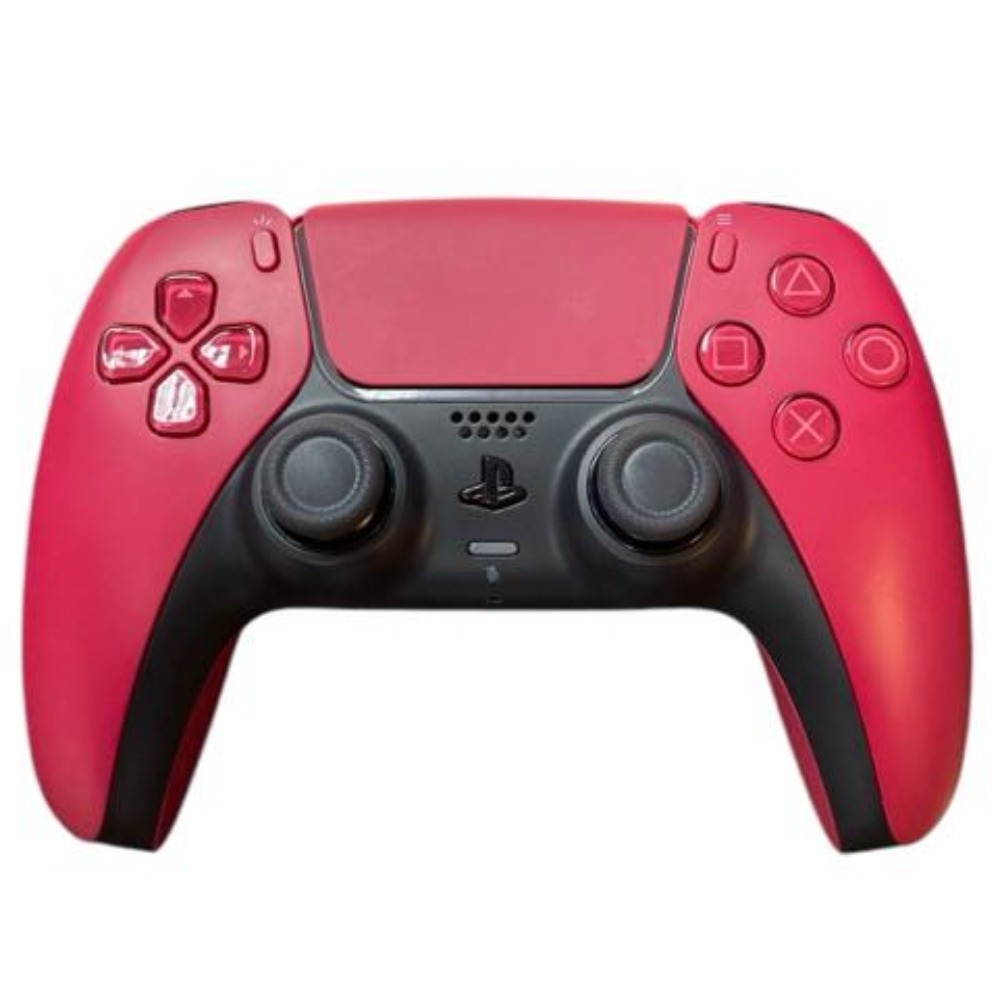 Pre-owned PS5 Official DualSense Controller Cosmic Red - Own4Less